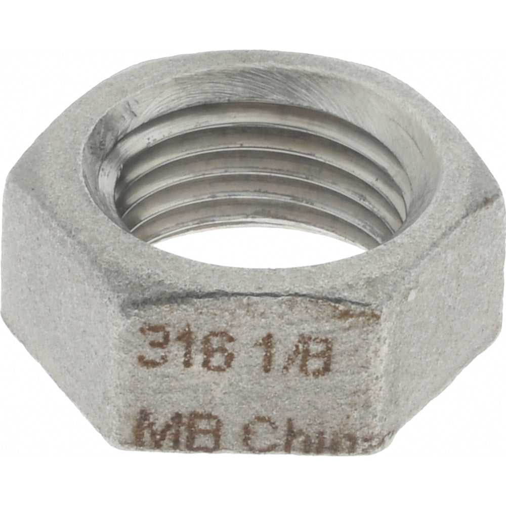 Pipe Lock Nut: 1/8", 316 Stainless Steel – Flow Control Products