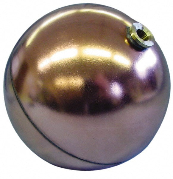 6" Dia, Spherical, Hex Spud Connection, Metal Float – Flow Control Products