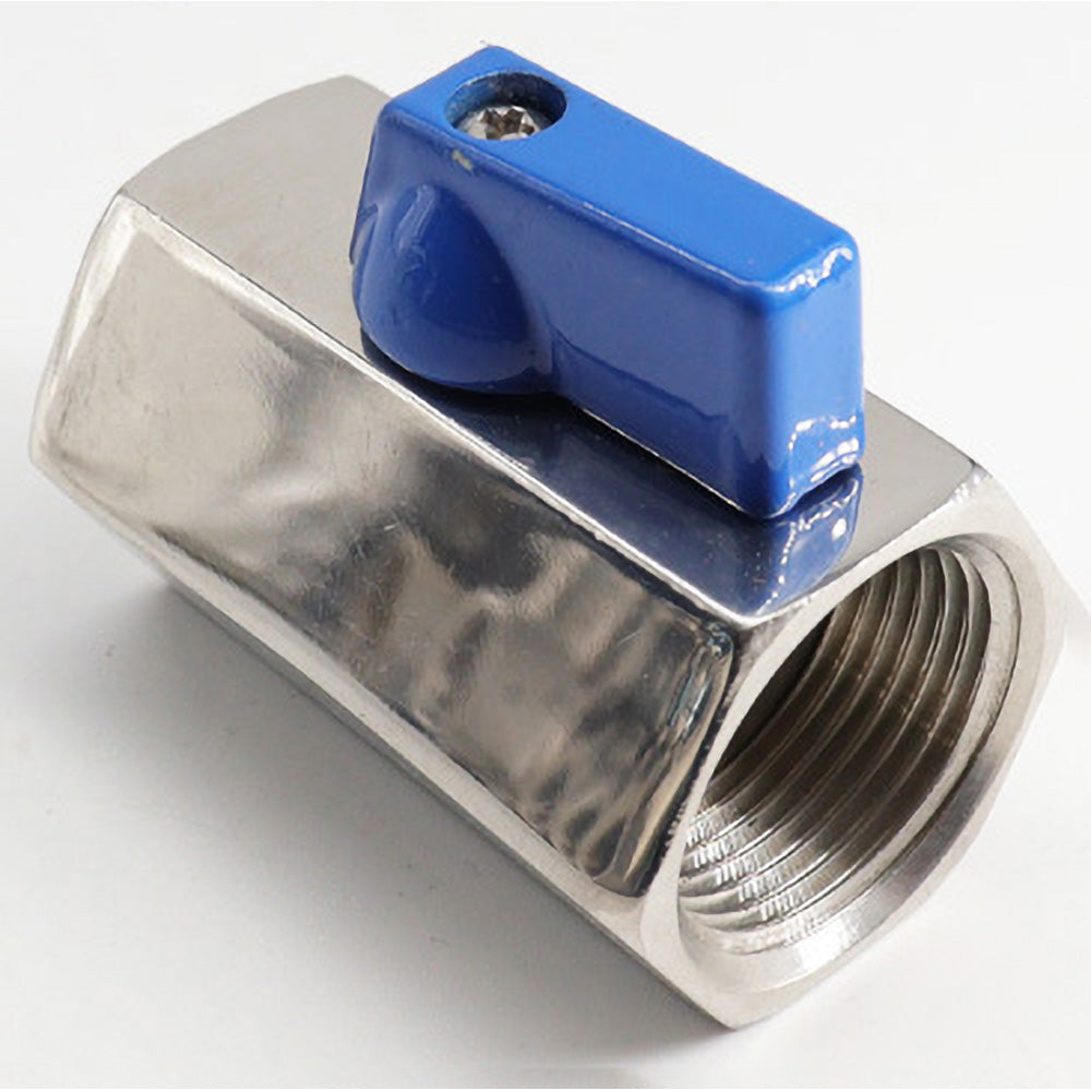 Uni-Body Mini Manual Ball Valve: 3/8" Pipe, Reduced Port – Flow Control ...