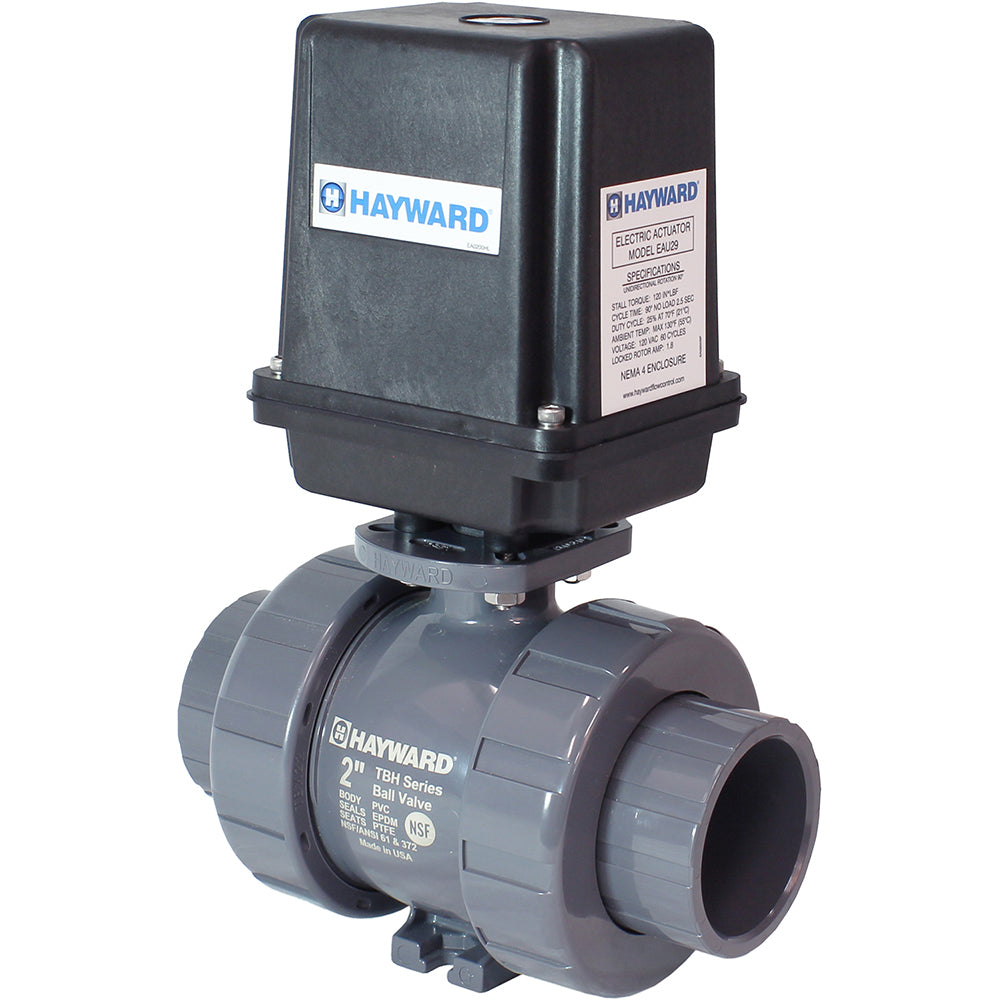 Motorized Automatic Ball Valve: 3/4" Pipe, Polyvinylchloride – Flow ...