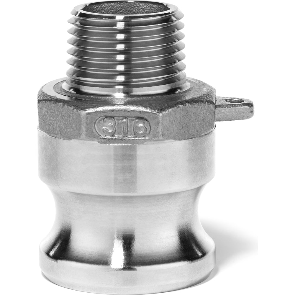 1X1 250PSI 304SS CAM&GROOVE FITTING – Flow Control Products