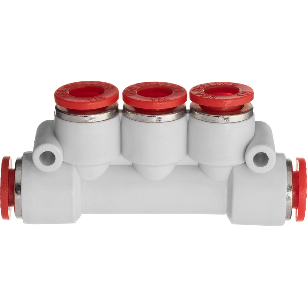 Push-to-Connect Fitting: Manifold Union, 3/8" OD – Flow Control Products