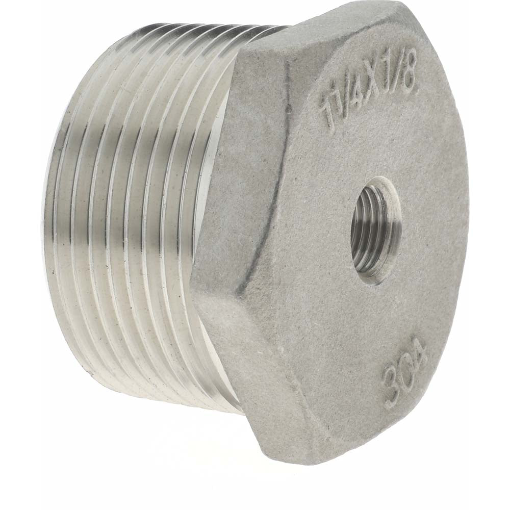 Pipe Bushing: 1-1/4 x 1/8", 304 Stainless Steel – Flow Control Products