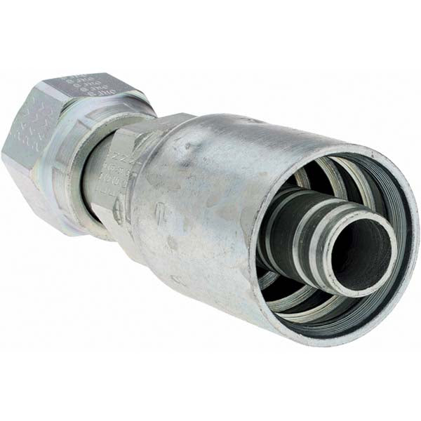 Hydraulic Hose Female Seal-Lok Swivel Short Fitting: 0.5" ID, 8 mm, 13 ...