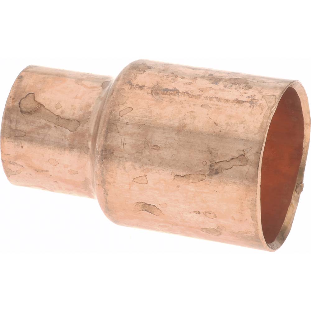 Wrot Copper Pipe Reducer: 3/4" x 1/2" Fitting, C x C, Solder Joint ...
