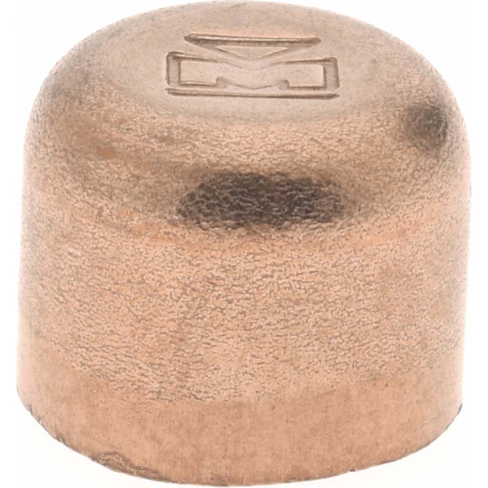 Wrot Copper Pipe End Cap: 3/8" Fitting, C, Solder Joint – Flow Control ...