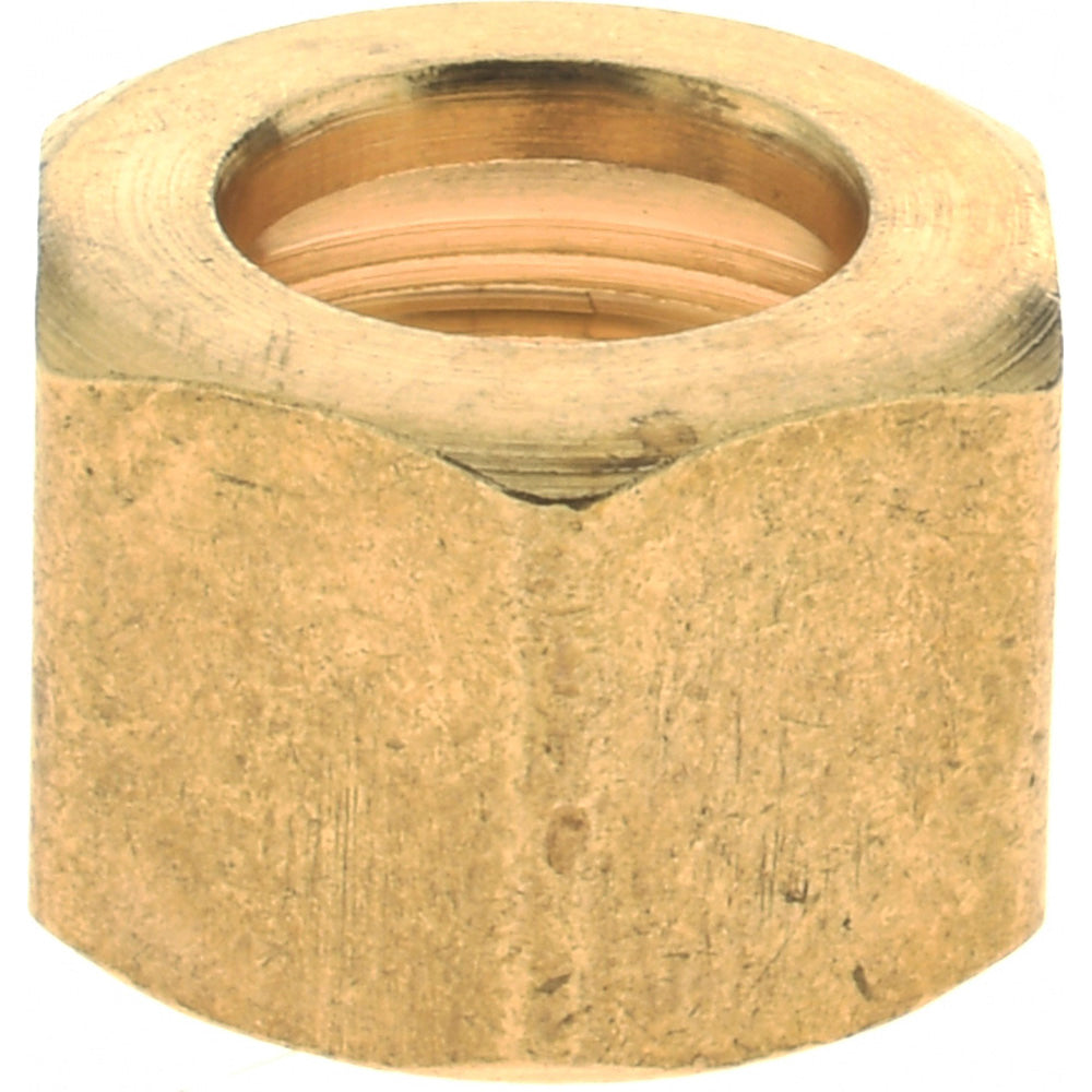 Compression Tube Nut: 9/16-24, 3/8" Tube OD, Compression – Flow Control ...
