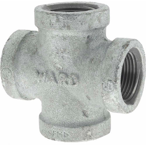 Malleable Iron Pipe Cross: 3/4" Fitting – Flow Control Products