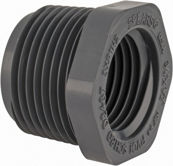 3/4 x 1/2" PVC Plastic Pipe Bushing – Flow Control Products