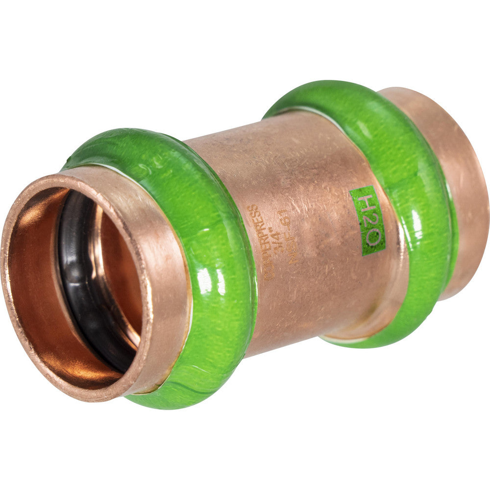 Copper Pipe Fittings: Fitting Type: Coupling without Stop; Fitting Siz ...