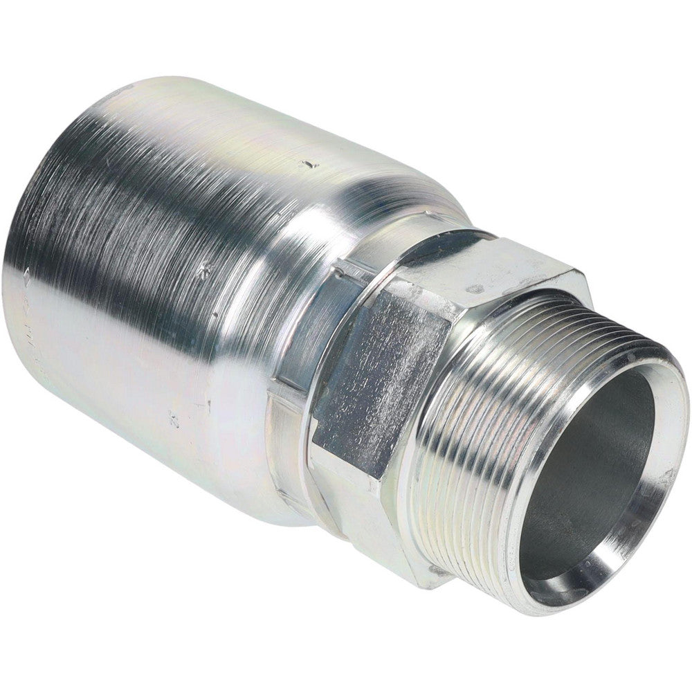 Hydraulic Hose Male Taper Pipe Rigid Straight Fitting: 32 mm, 2-11-1/2 ...