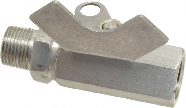 Miniature Manual Ball Valve: 3/8" Pipe, Reduced Port – Flow Control ...