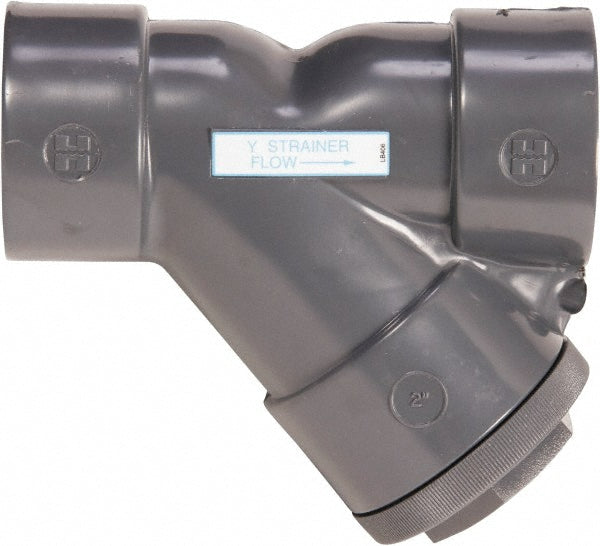 2" Pipe, Socket Ends, PVC Y-Strainer – Flow Control Products